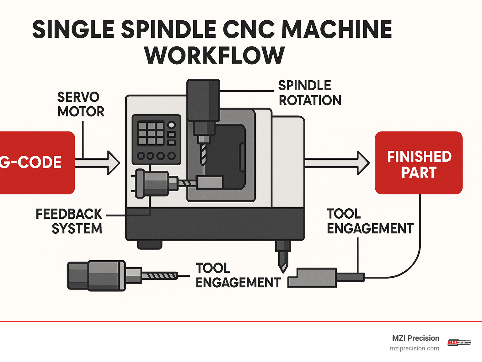 Single spindle cnc machine: 10 Powerful Benefits in 2025
