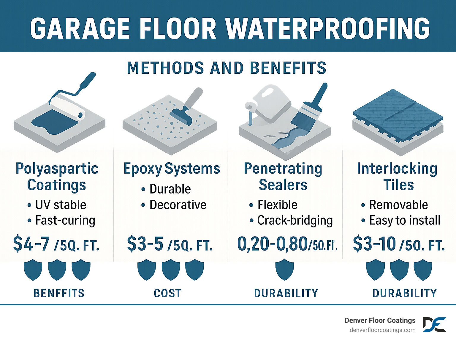 Garage floor waterproofing: 7 Powerful Tips for a Dry Garage