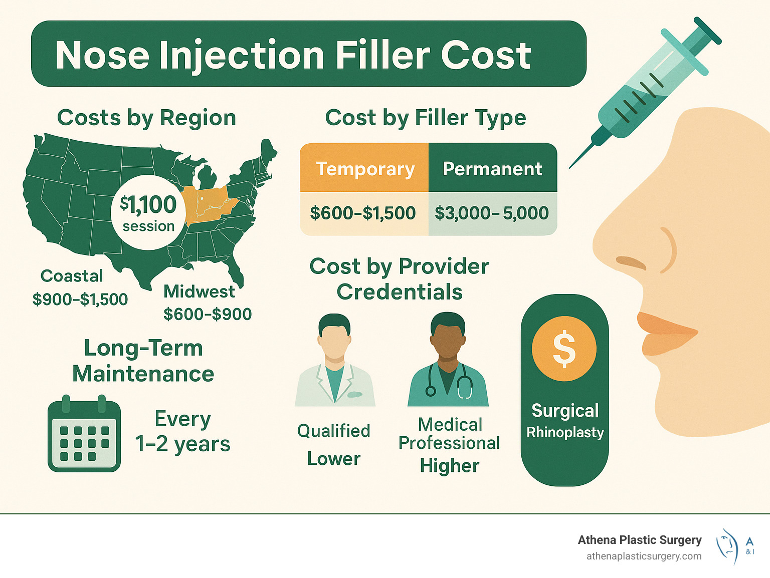 Nose Injection Filler Cost: 7 Powerful Ways to Save 2025