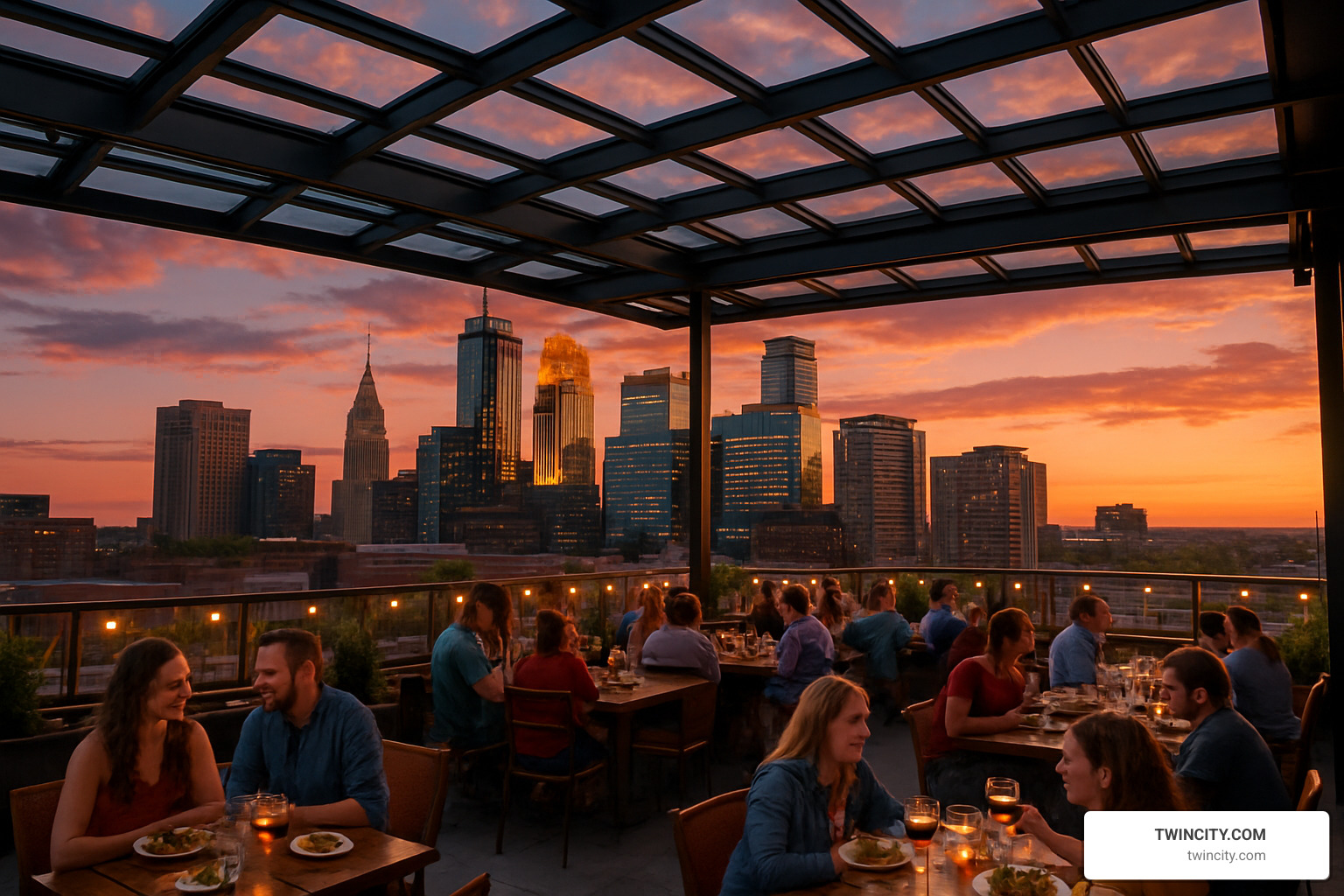Union Rooftop in Downtown Minneapolis Serves Up More Than Just Views