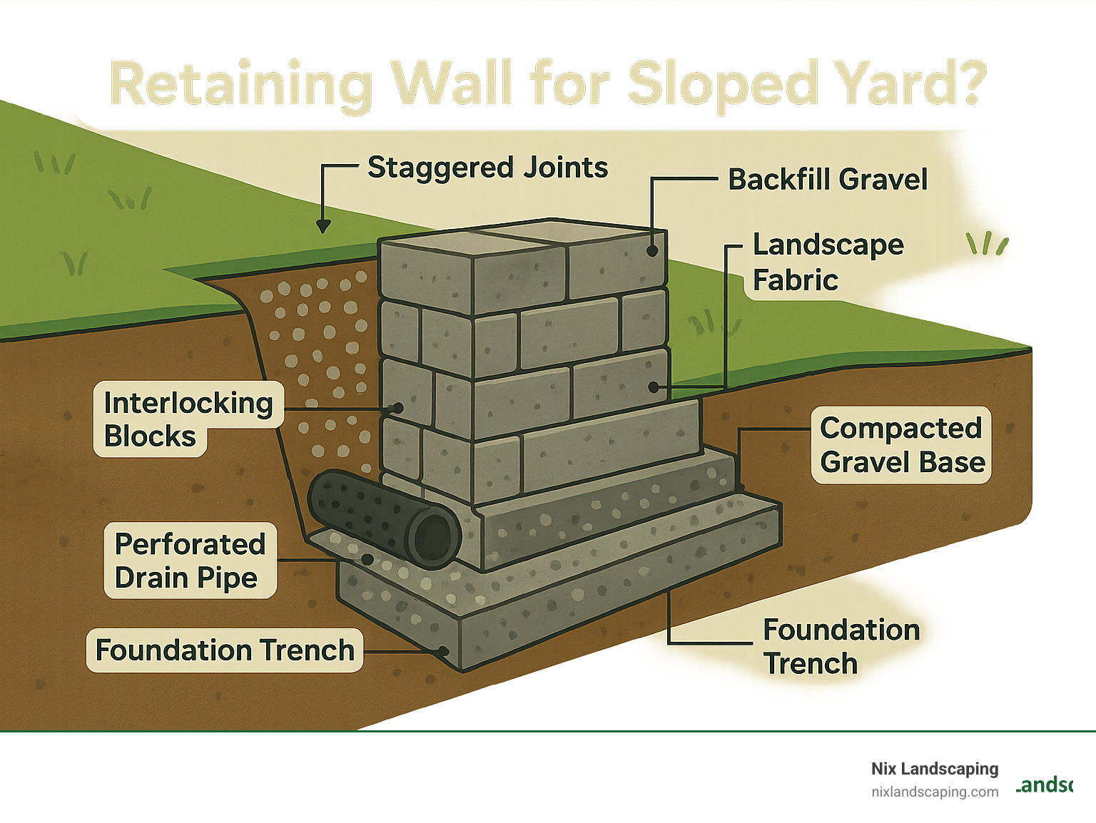 Retaining wall for sloped yard? 7 Powerful Benefits in 2025