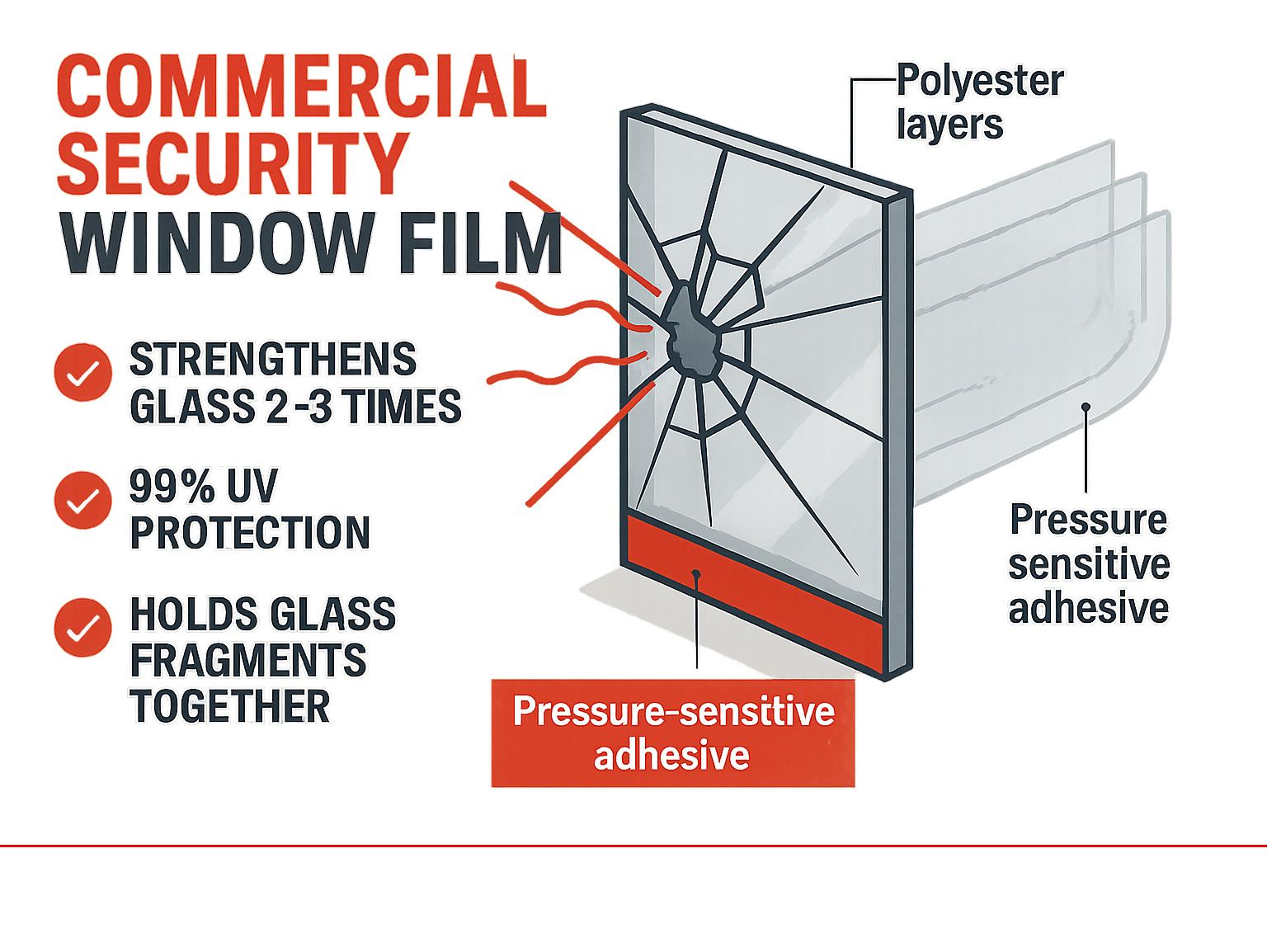 Commercial Security Window Film: Top 5 Powerful Benefits 2025