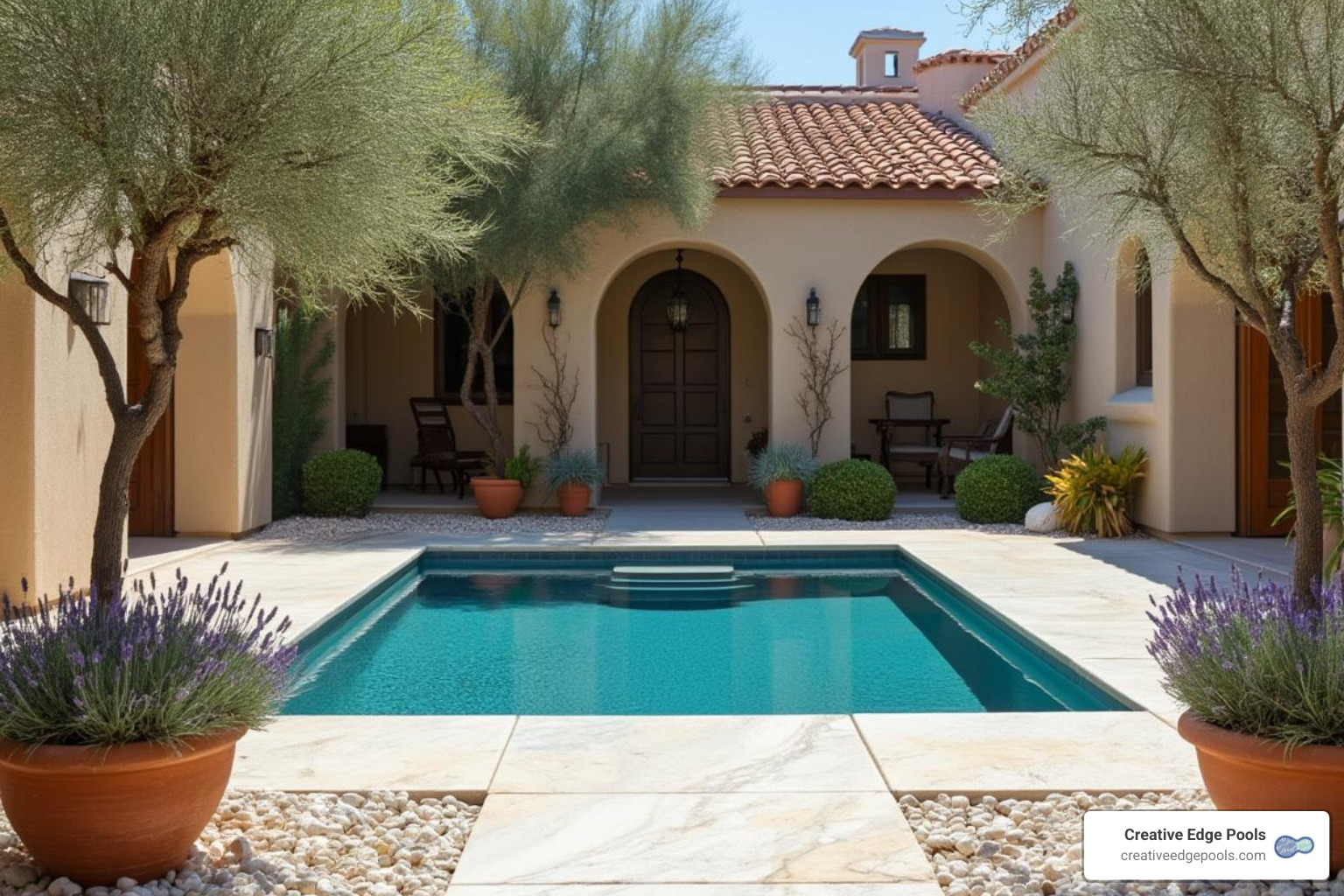 Ideas White Rock Landscaping Around Pool: 10 Stunning Cool Trends 2025