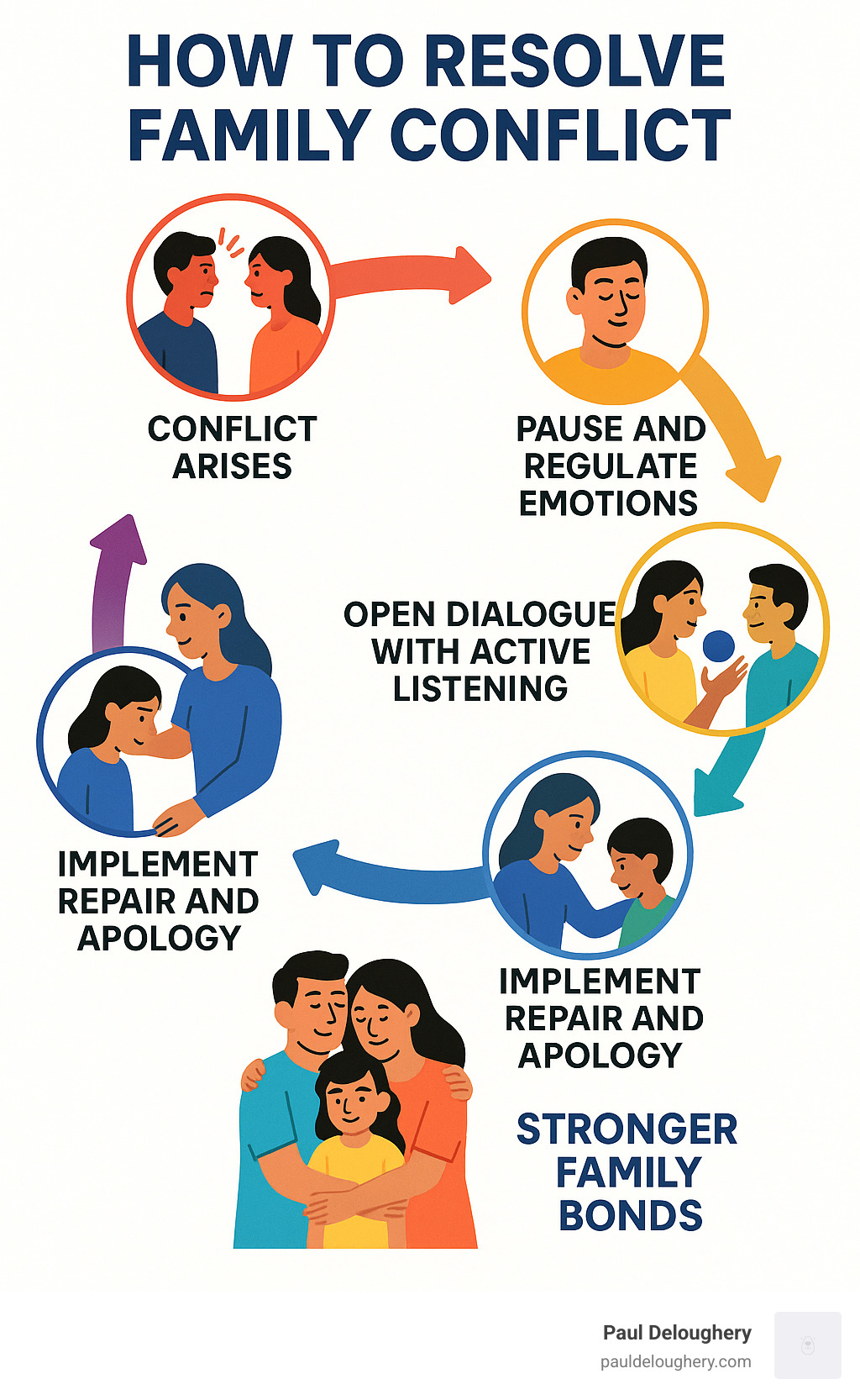 Peace Talks at Home: Your Guide to Resolving Family Conflict – Paul Deloughery