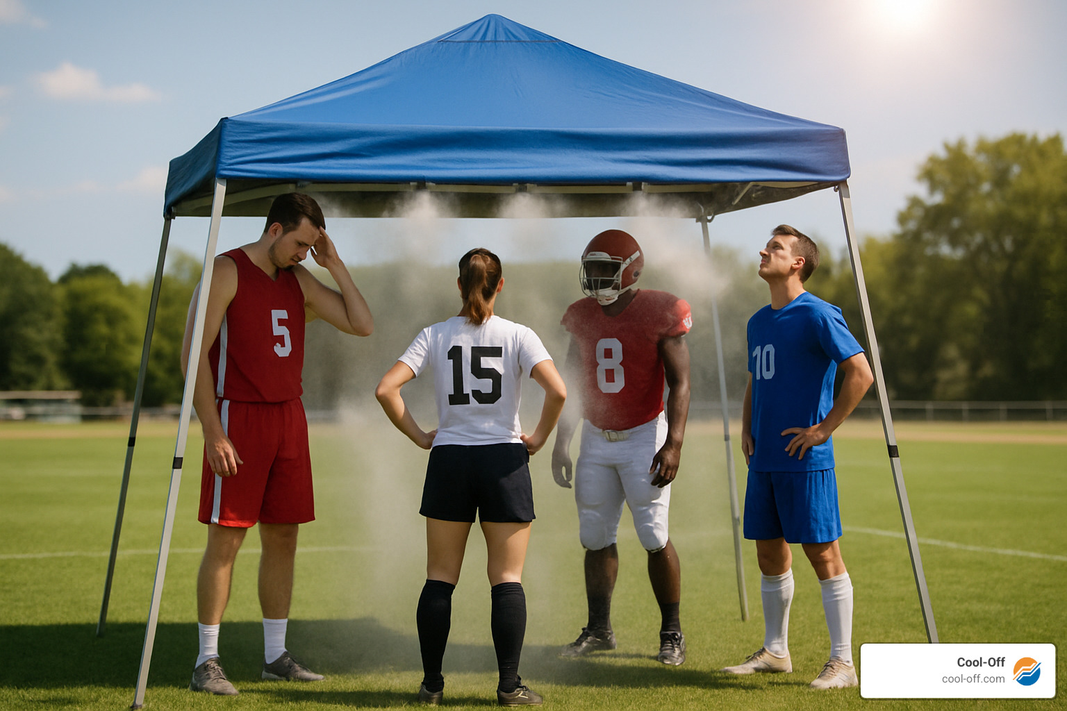 Stay Chill Anywhere with Portable Misting Stations