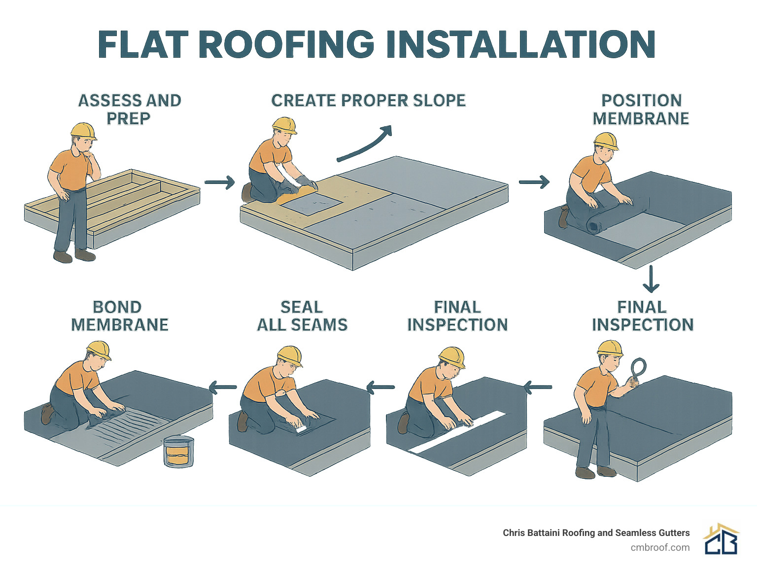 Flat Roofing Installation: 7 Powerful Steps for Best Results 2025