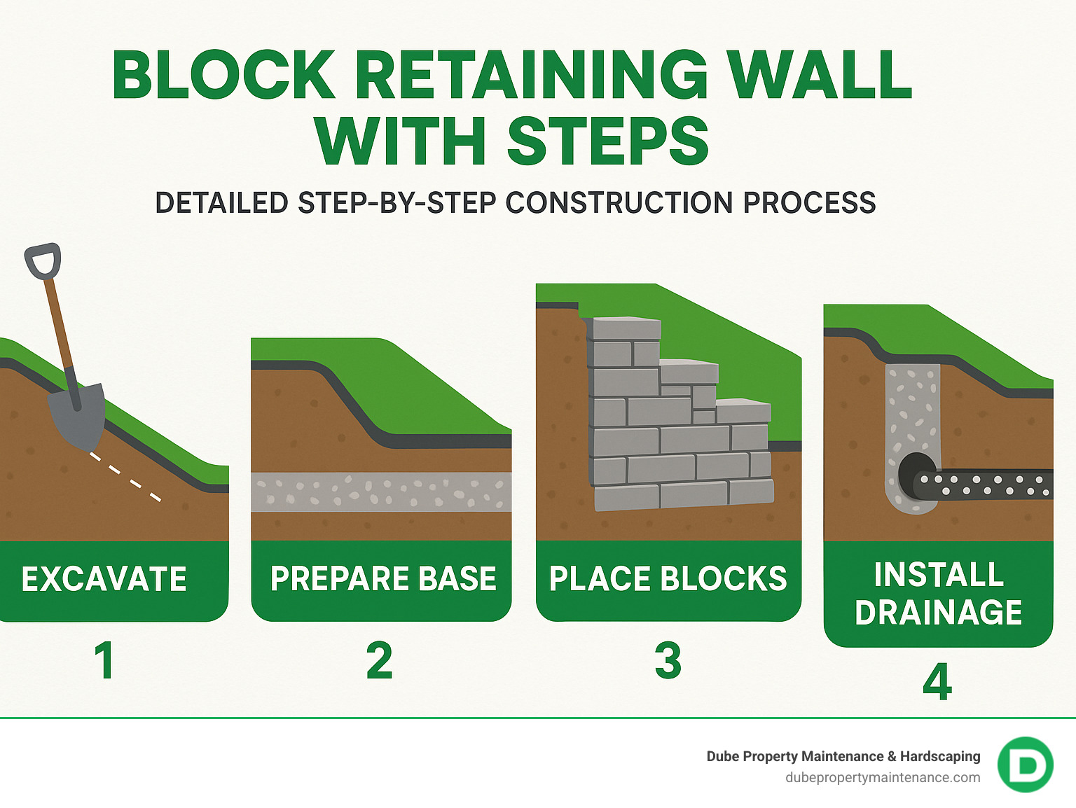 Block Retaining Wall with Steps: 10 Powerful Success Tips 2025