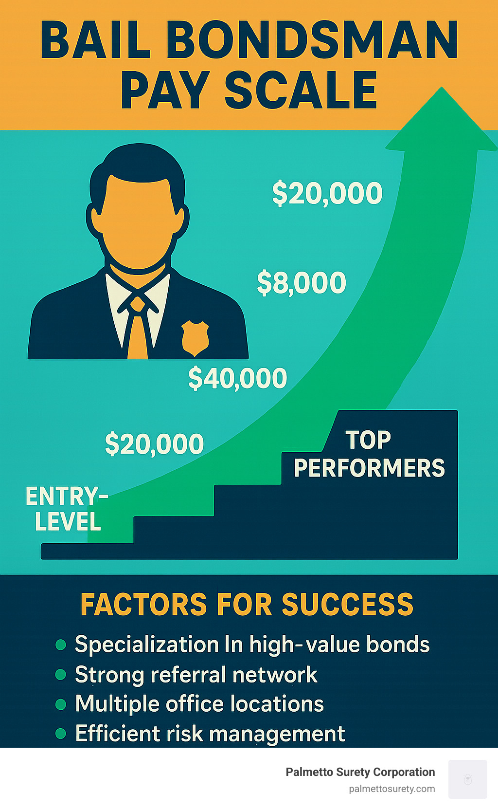 Bail Bondsman Pay Scale: 7 Powerful Salary Facts 2025