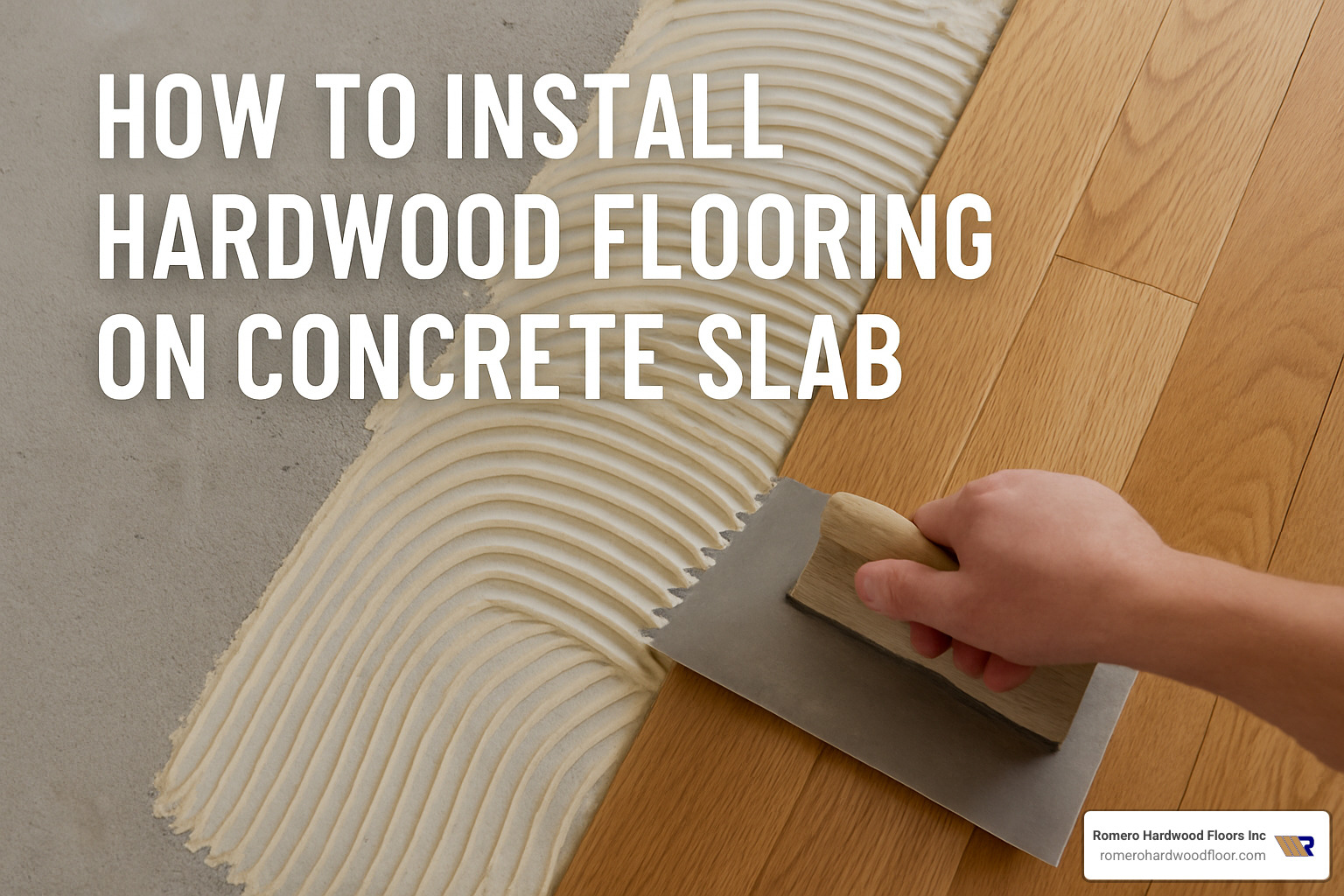 How to Install Hardwood Flooring on Concrete Slab: 7 Powerful Steps for ...