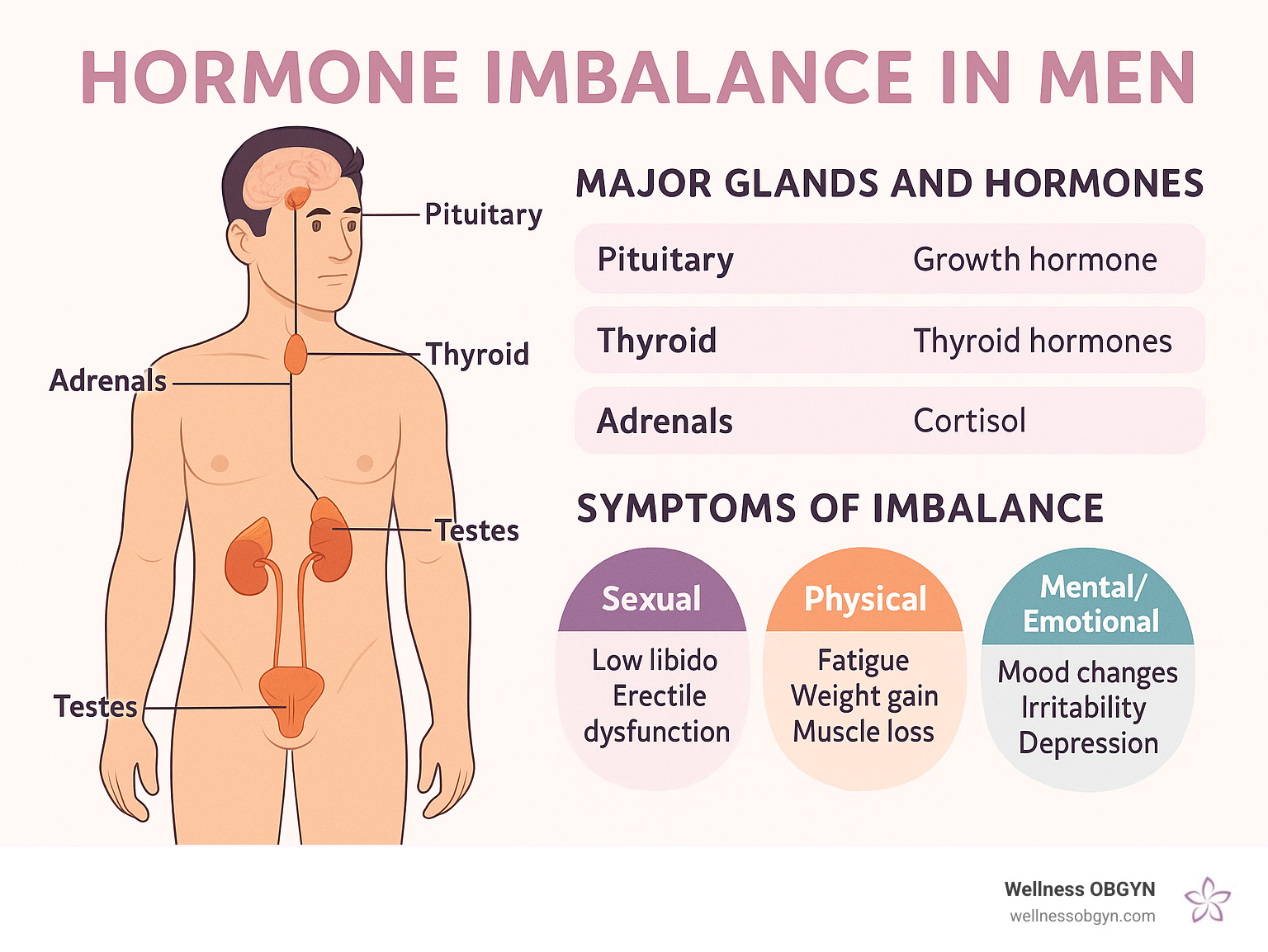 Hormone Imbalance in Men: 7 Vital Facts for Strong Health 2025