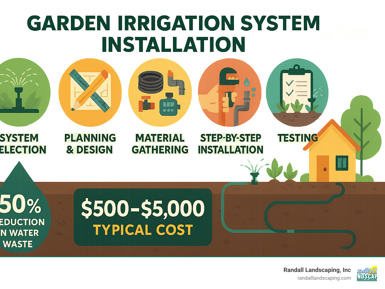 Garden Water Irrigation System Installation: 7 Powerful Benefits 2025