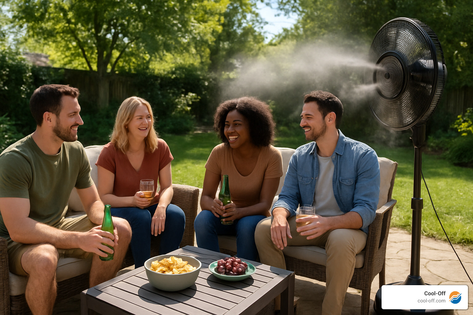 Ryobi Whisper Misting Fan – Quietly Keeping You Cool