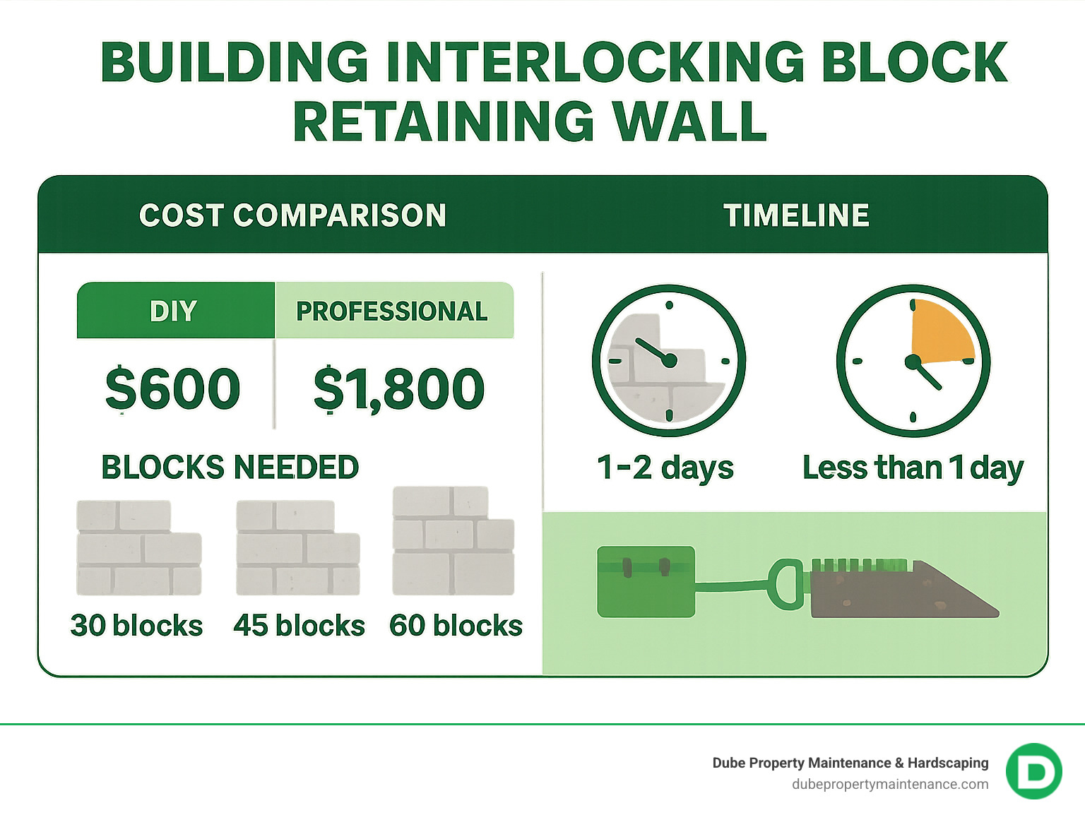 Building Interlocking Block Retaining Wall: 7 Powerful Tips 2025