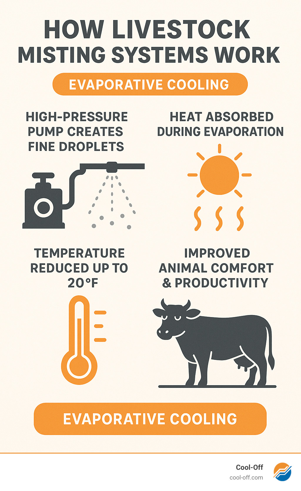 Mist Opportunities: How Livestock Misting Systems Improve Animal Welfare