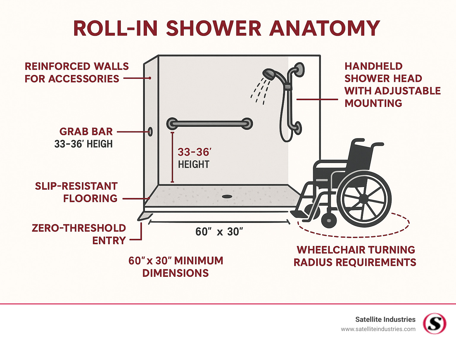 Roll In Showers For Wheelchairs: 7 Powerful Benefits 2025