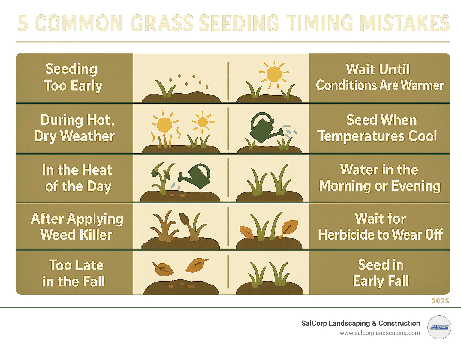 Best Time Grass Seed Planting: 7 Powerful Tips for Success 2025