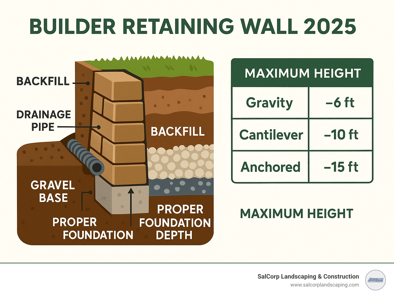 Builder Retaining Wall: Top 7 Proven Solutions for 2025 Success