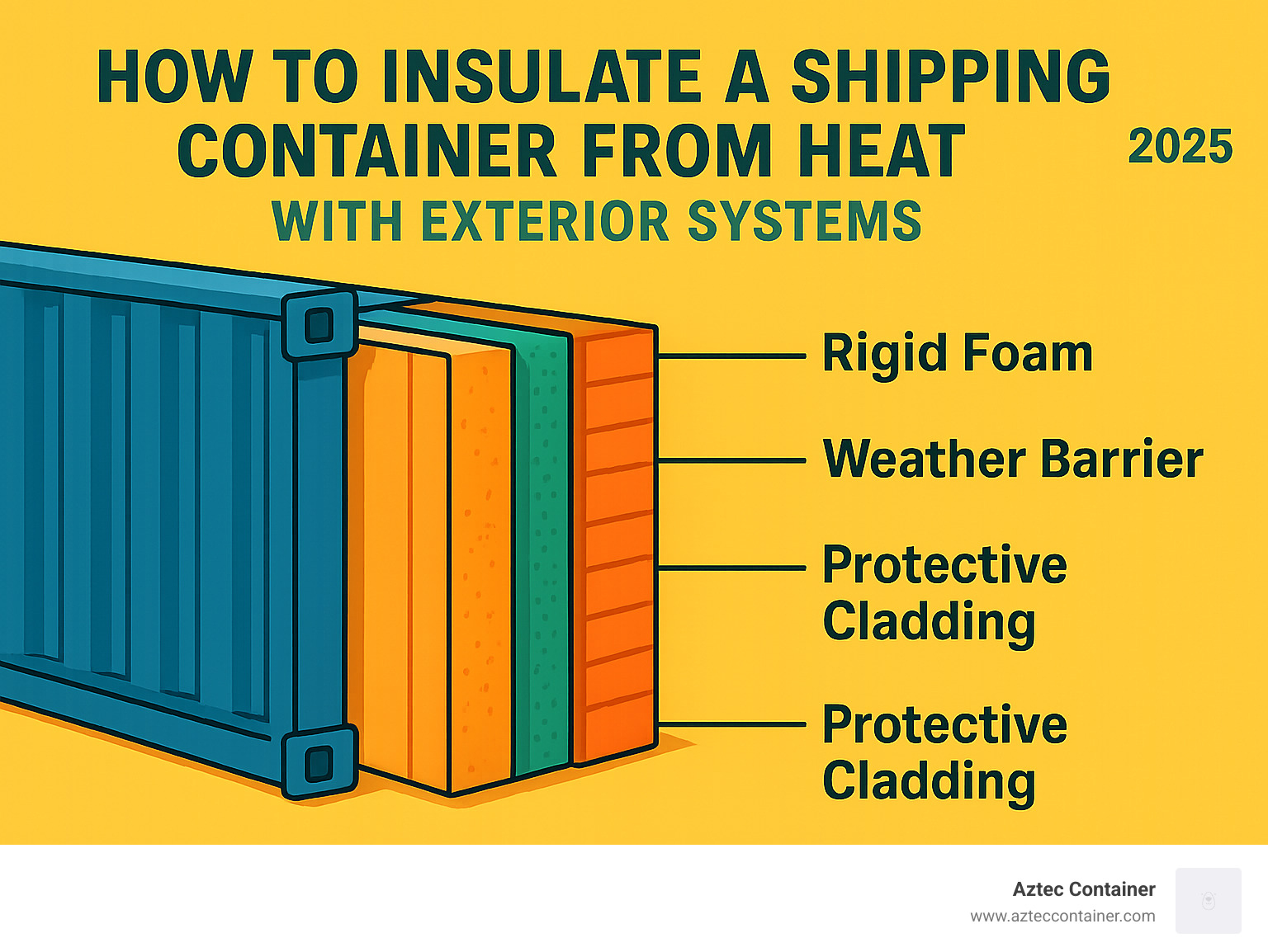 How To Insulate A Shipping Container From Heat: 7 Powerful Tips 2025