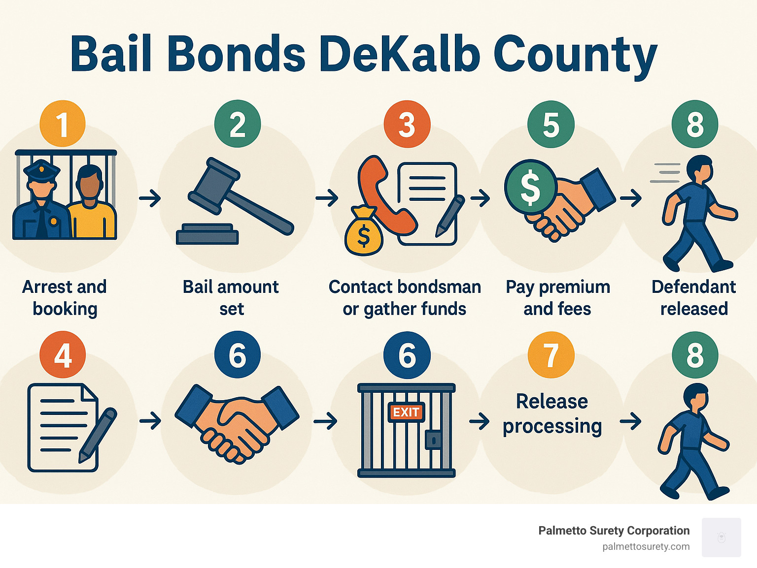 Bail bonds DeKalb County: 10 Best Affordable Options 2025