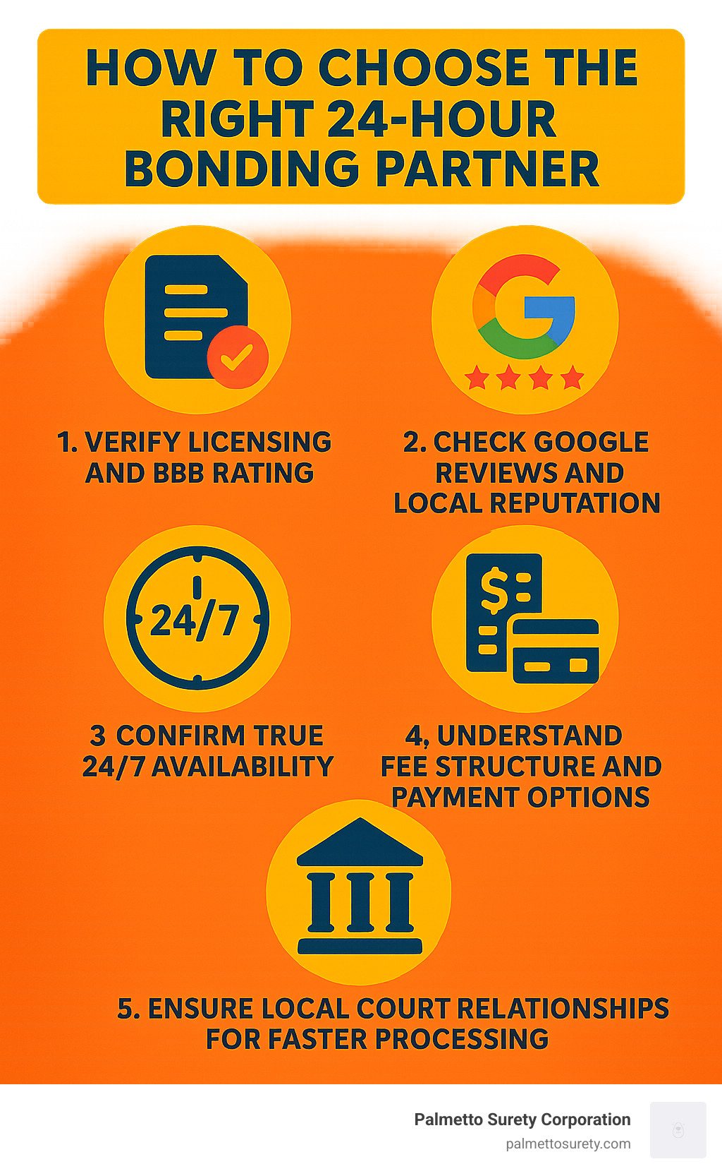 24 Hour Bonding Company Near Me: 7 Top Trusted Choices 2025
