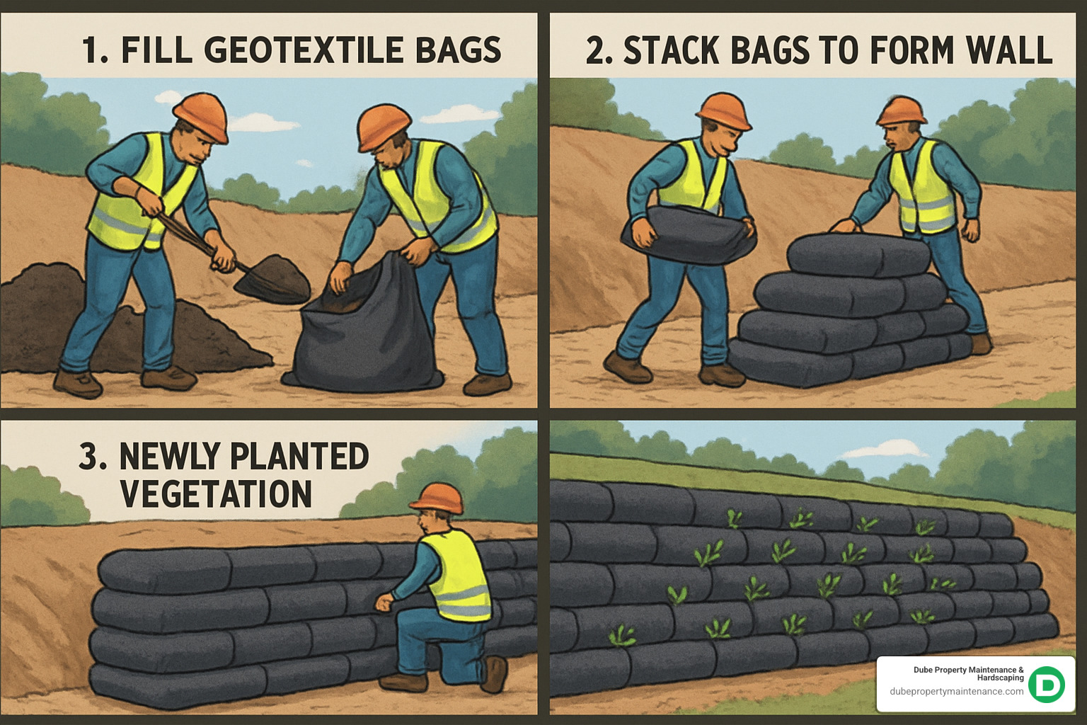 Geotextile Bag Retaining Wall: 7 Powerful Benefits in 2025
