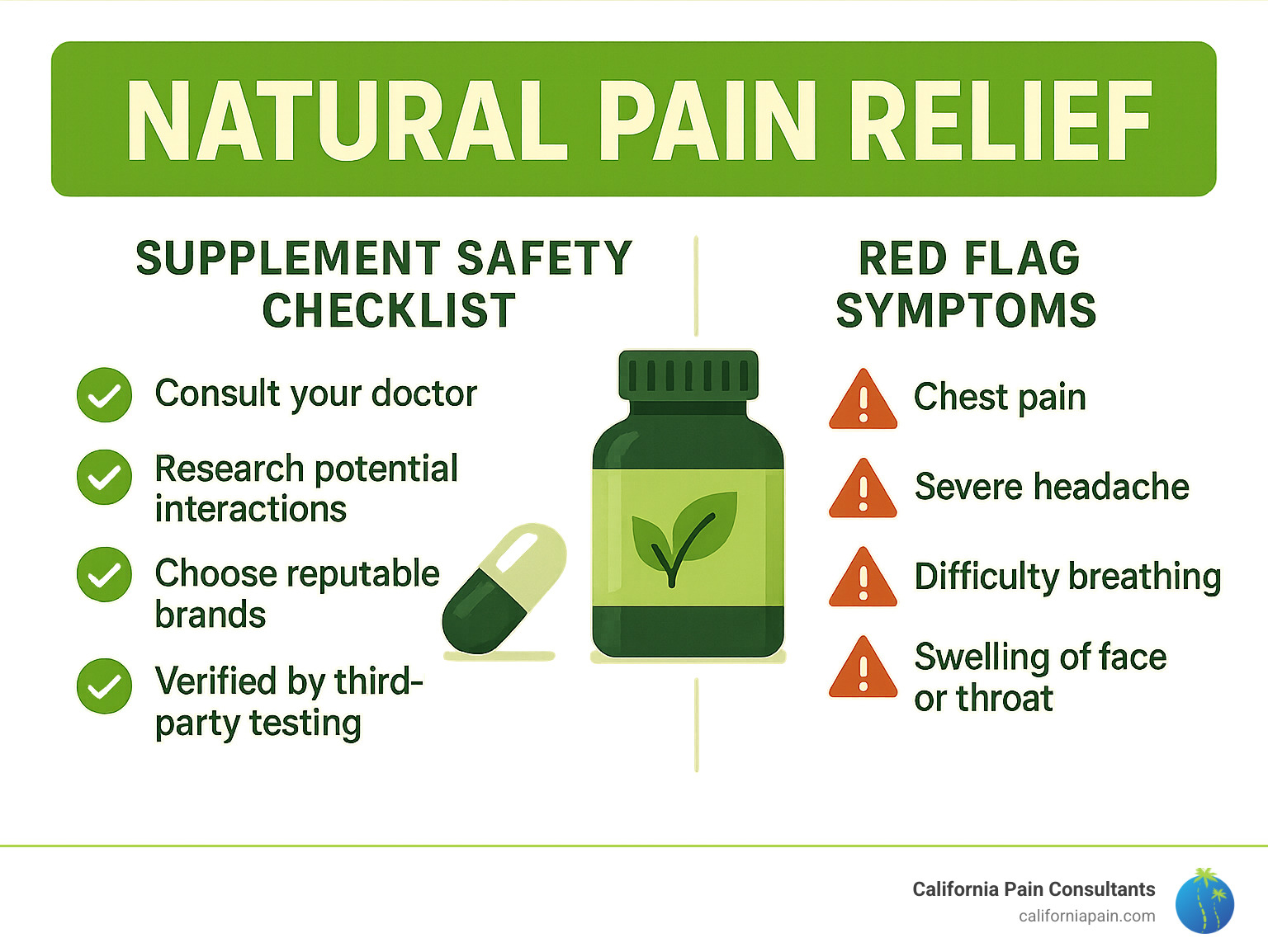 Natural Pain Relief: 7 Powerful Solutions That Work in 2025