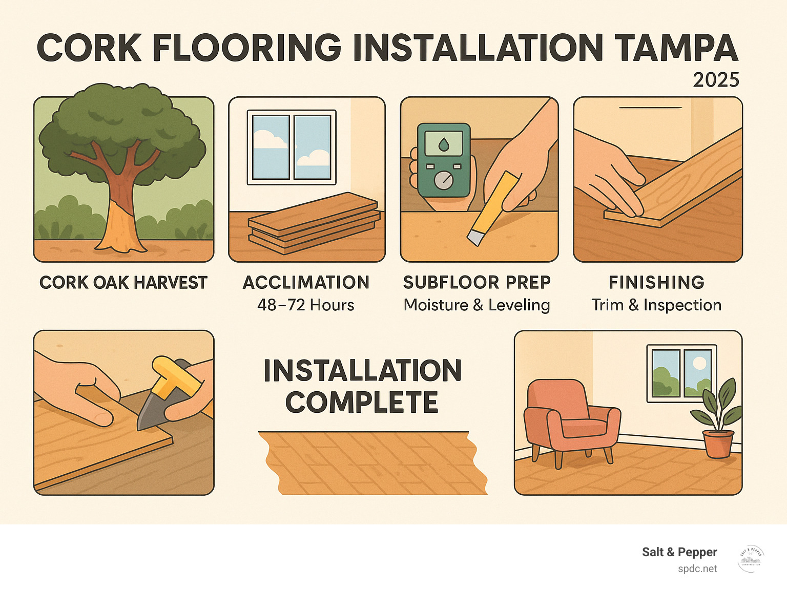 Cork Flooring Installation Tampa: 7 Powerful Benefits in 2025