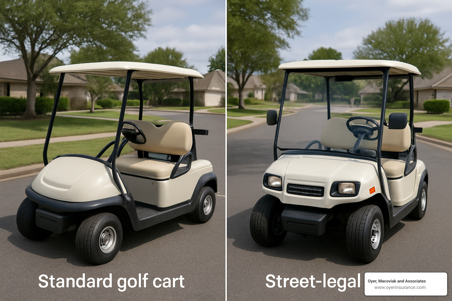 Golf carts on public roads: Top 10 Essential Rules 2025