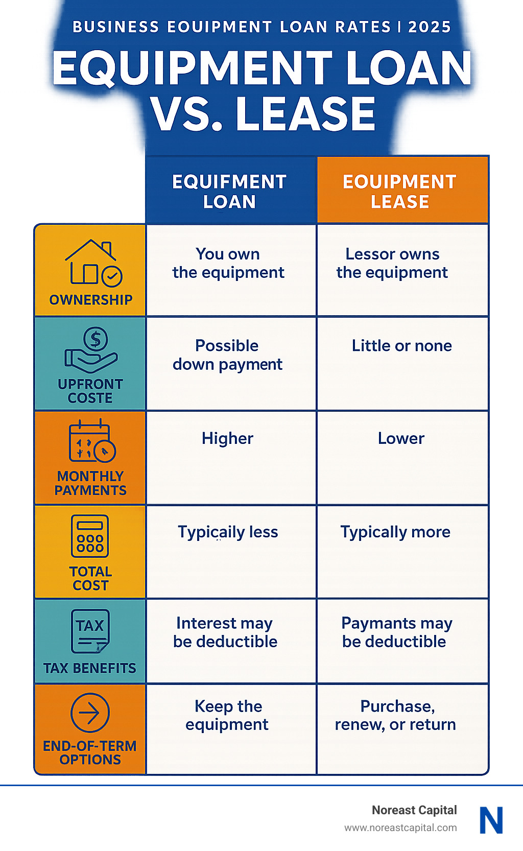 Business Equipment Loan Rates 2025: Master & Avoid Shock
