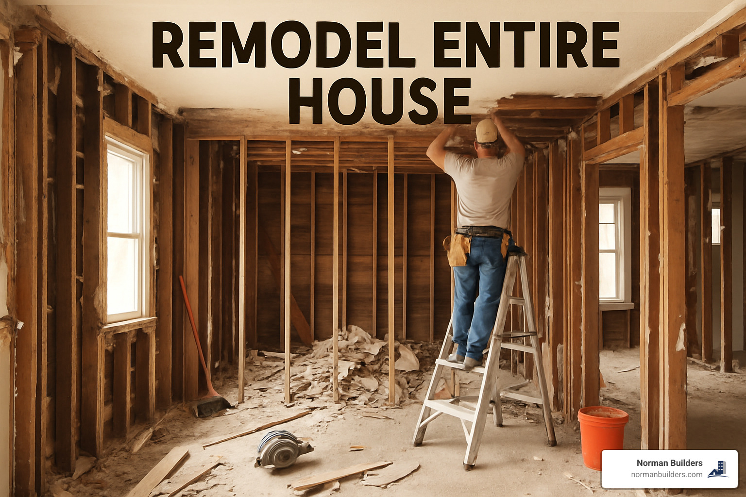 Best way to Remodel Entire House: Ultimate 7-Step Guide