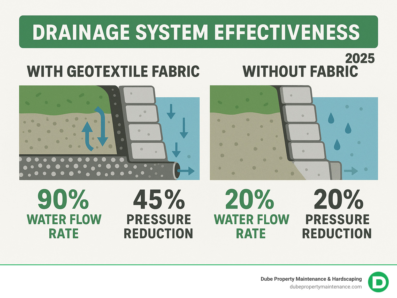 Geotextile fabric behind retaining wall: Best 5 Steps