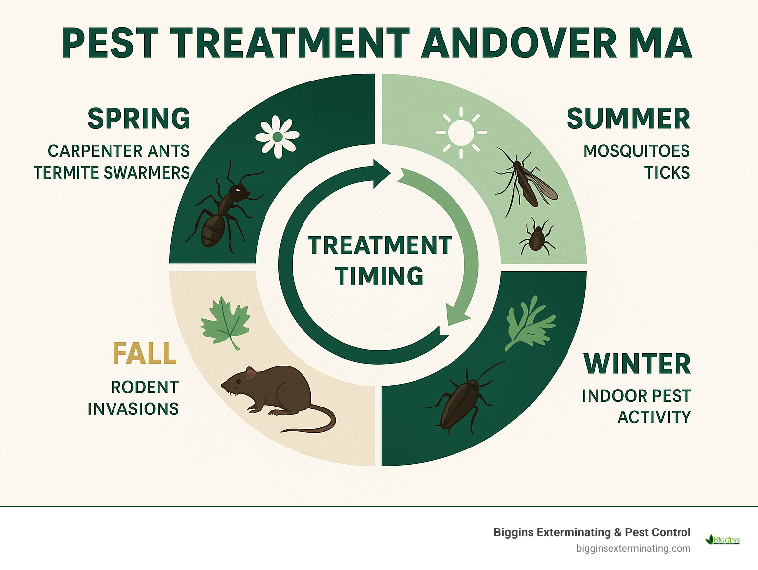 Pest Treatment Andover MA: 40 Years Proven Safe