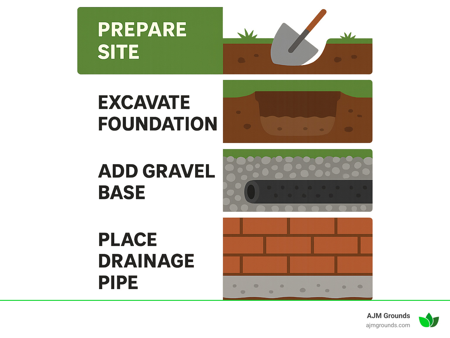 How to install a brick retaining wall: Easy Guide 2025