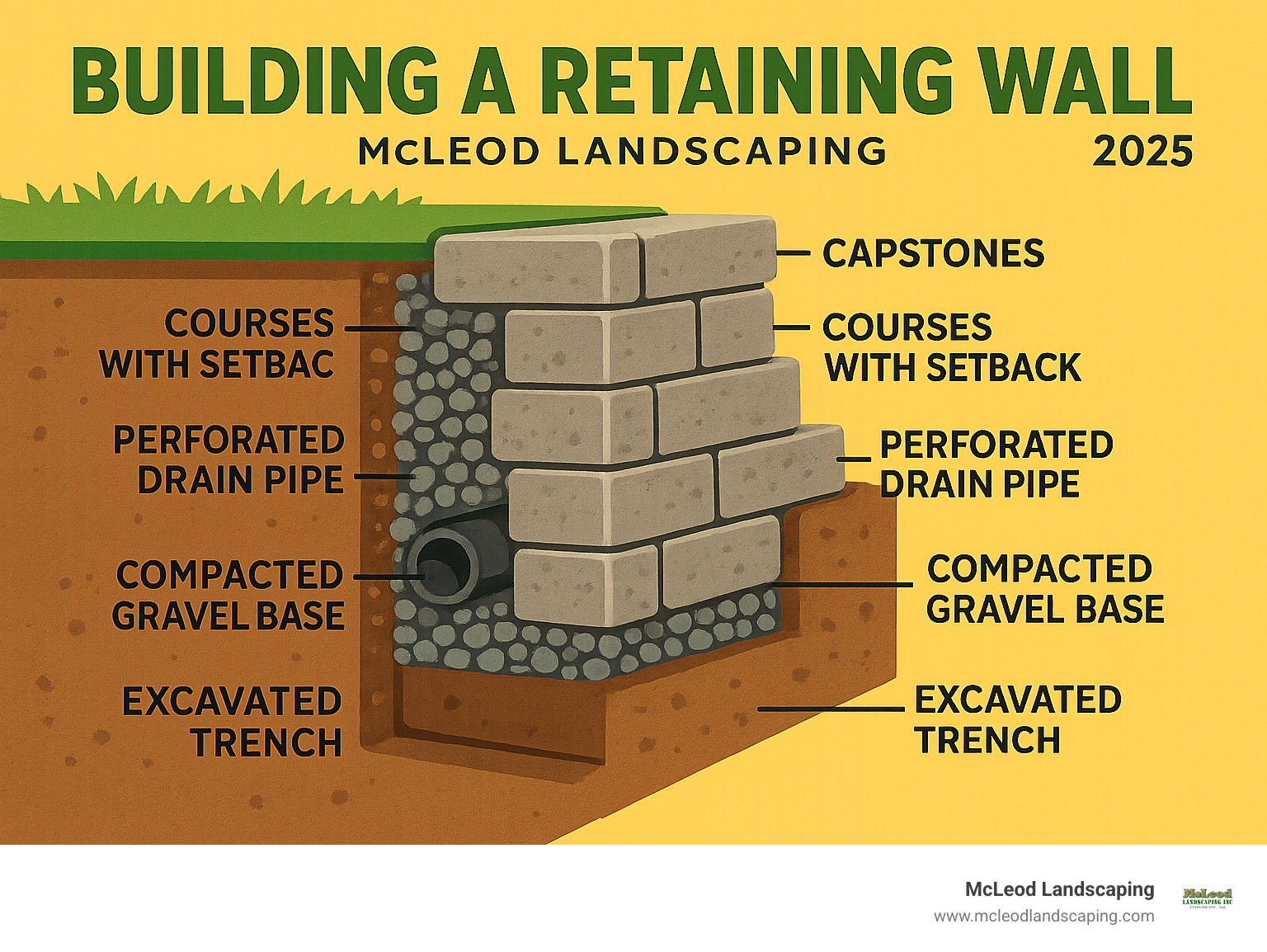 Building a Retaining Wall: 5 Pro Steps to Lasting Success