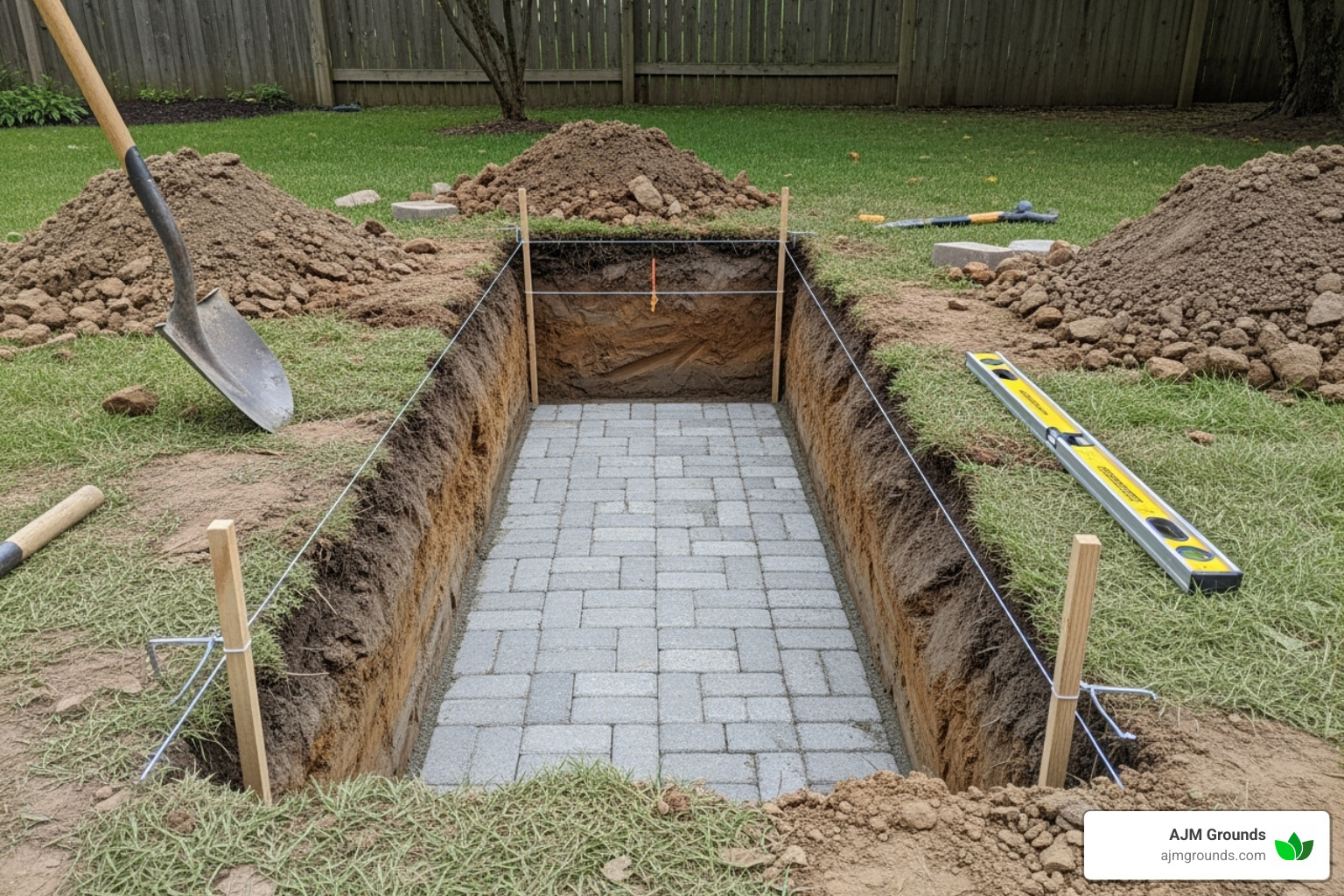 Paver retaining wall installation: Easy 2025