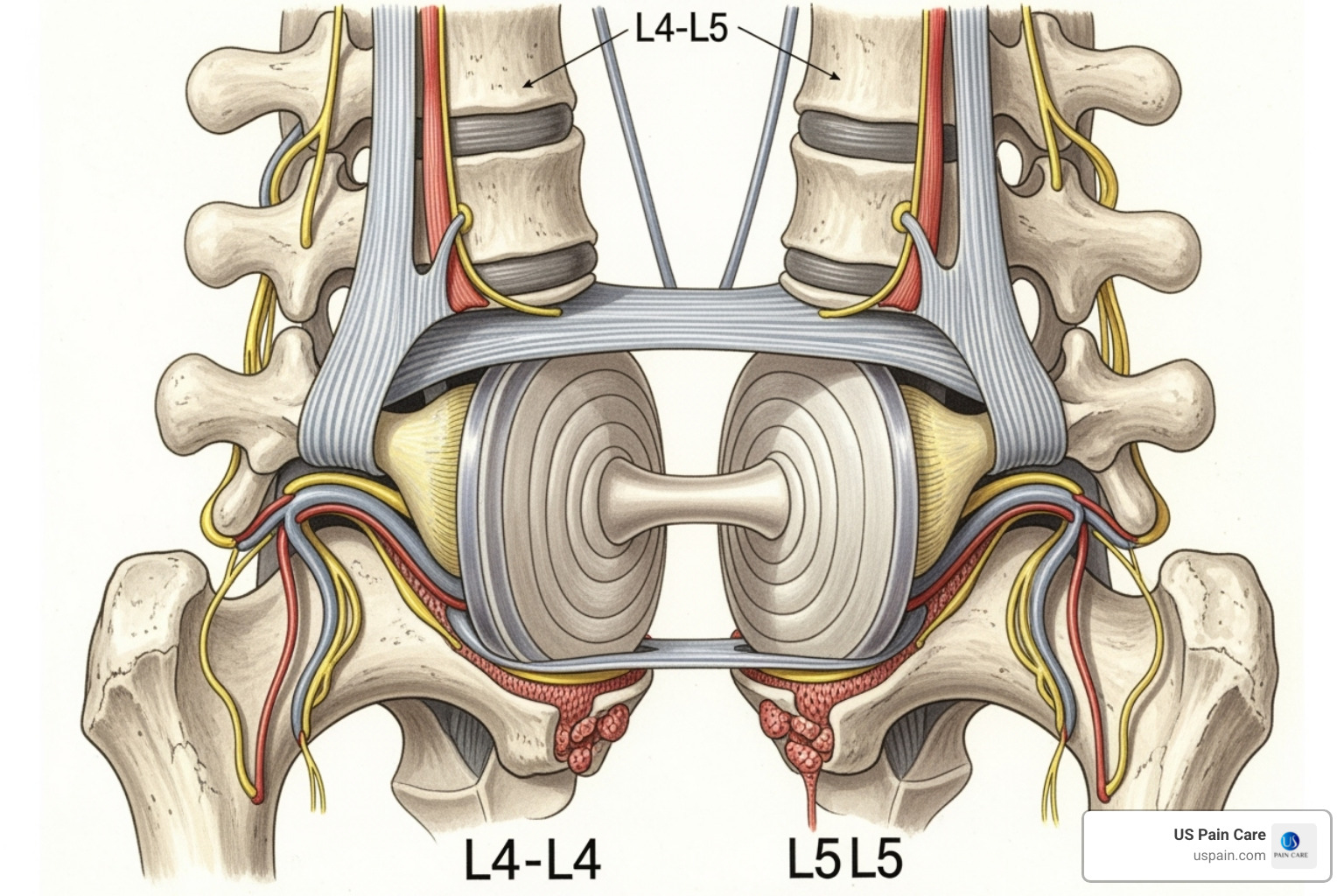 L4 L5 Spine: Stop 4 Common Pain Problems