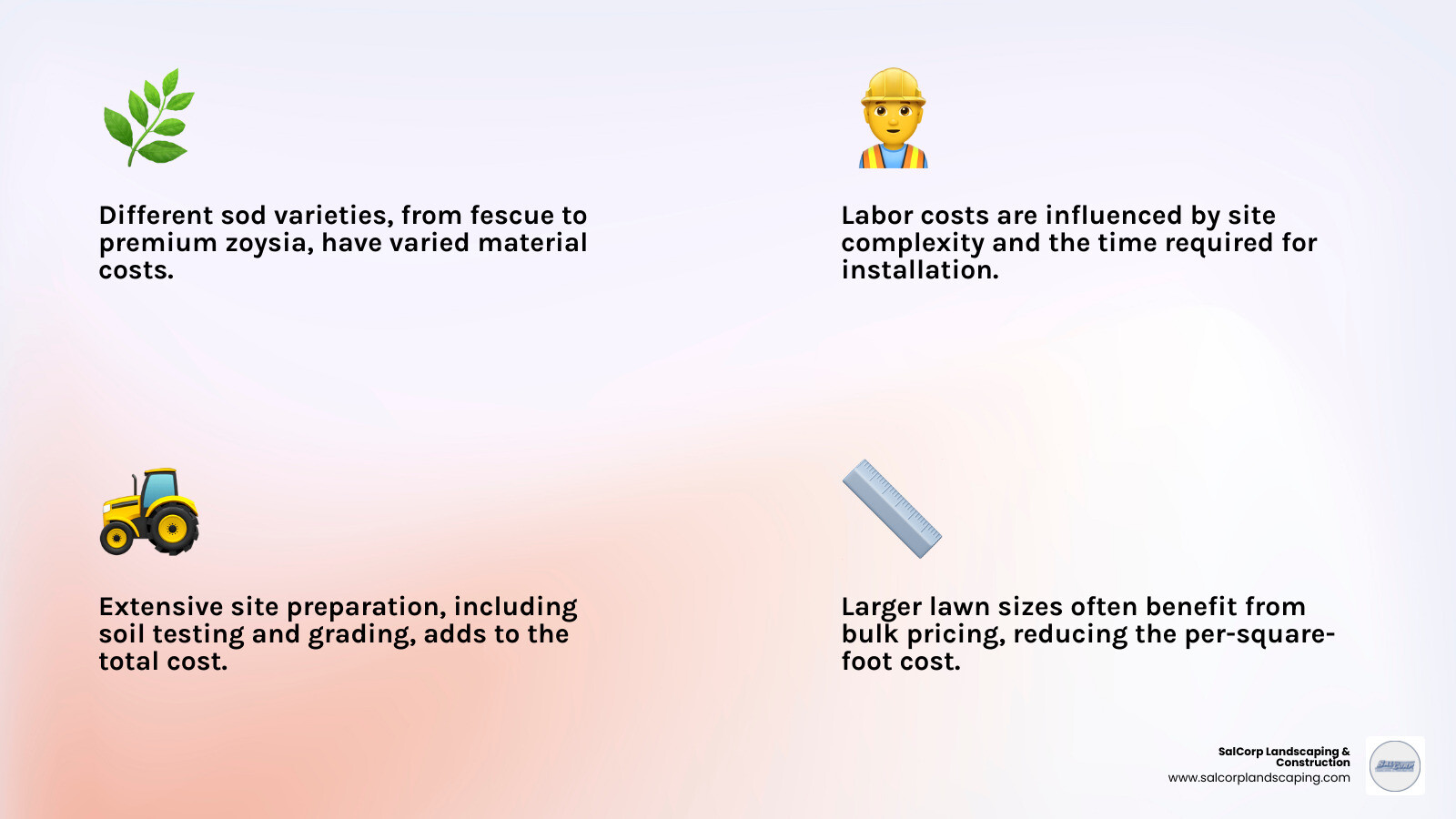 Cost to Install Sod Per Sq Ft 2025: Best Smart Savings