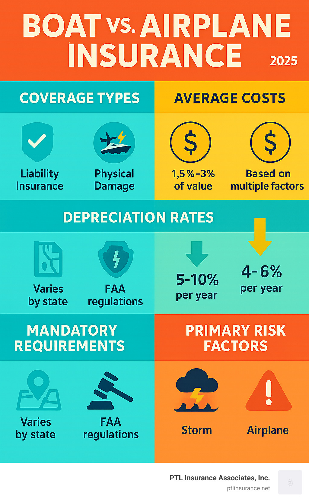 Boat or Airplane Insurance: Essential 2025 Guide