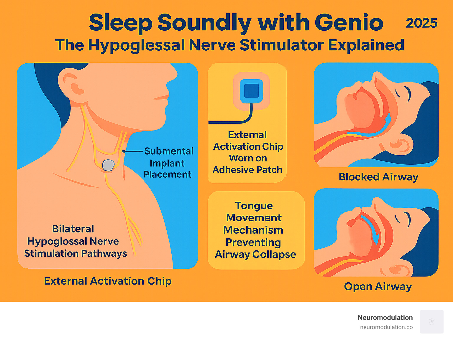 Genio hypoglossal nerve stimulator: Breakthrough 2025