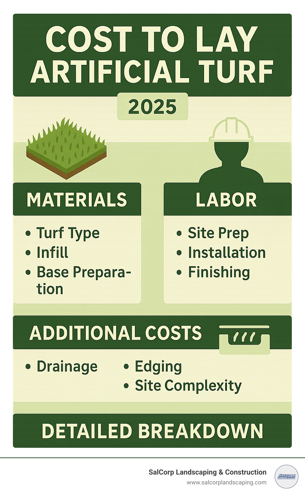 Best Cost to Lay Artificial Turf: Ultimate 2025 Guide