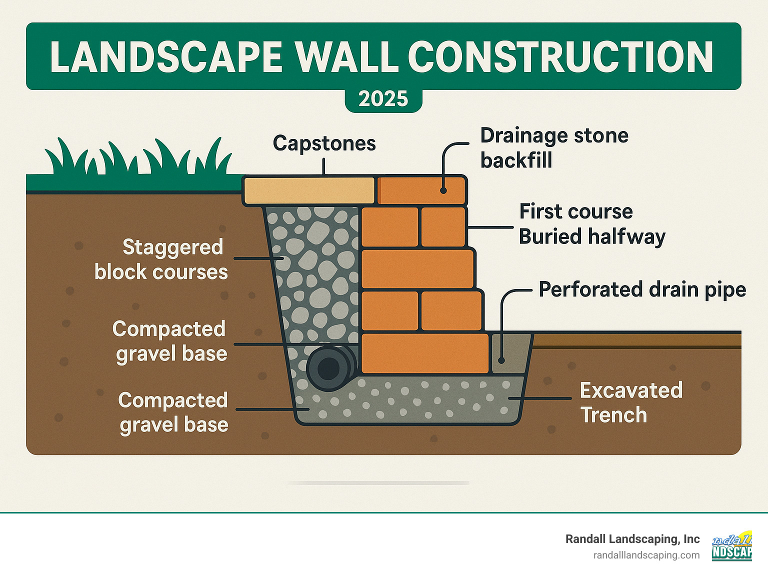 Landscape Wall Construction: The #1 Easy Guide