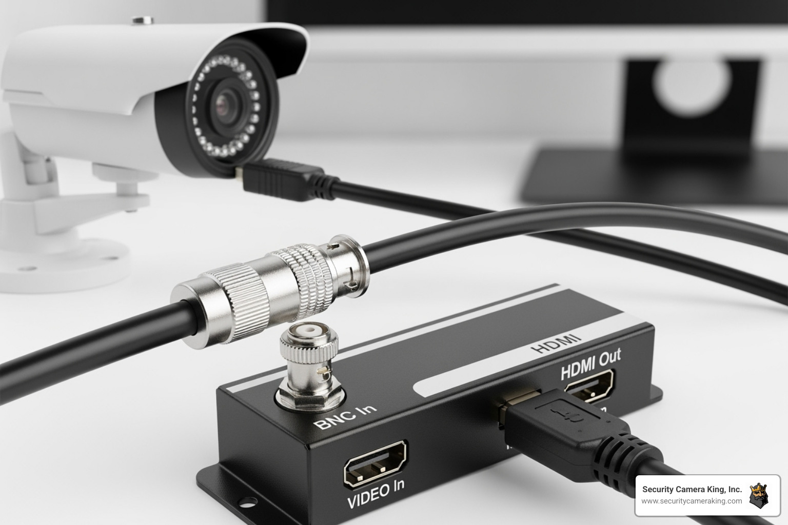 How to Connect Security Camera to Computer Monitor 3 Easy