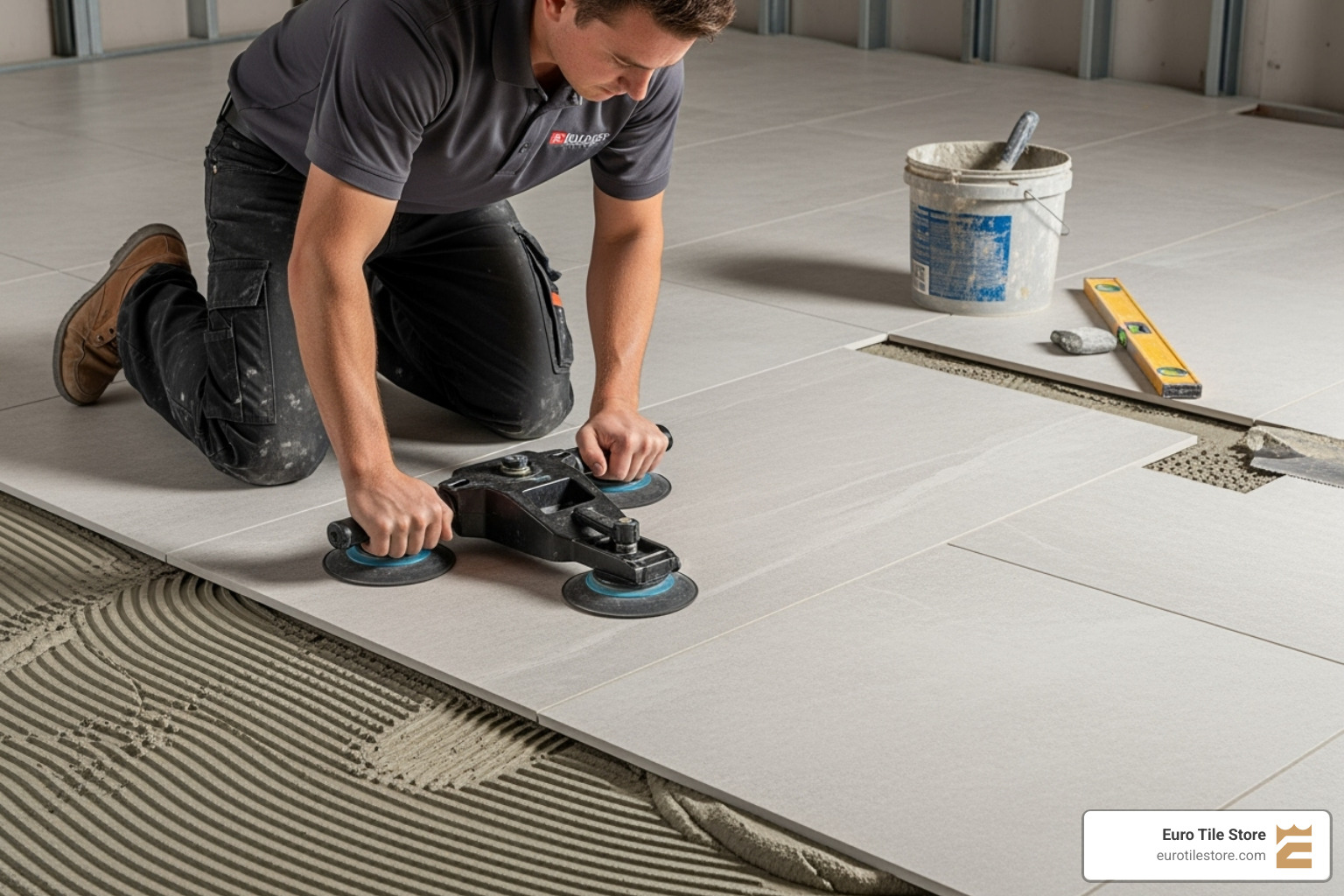 Large format tile installation: Pro's Flawless 2025