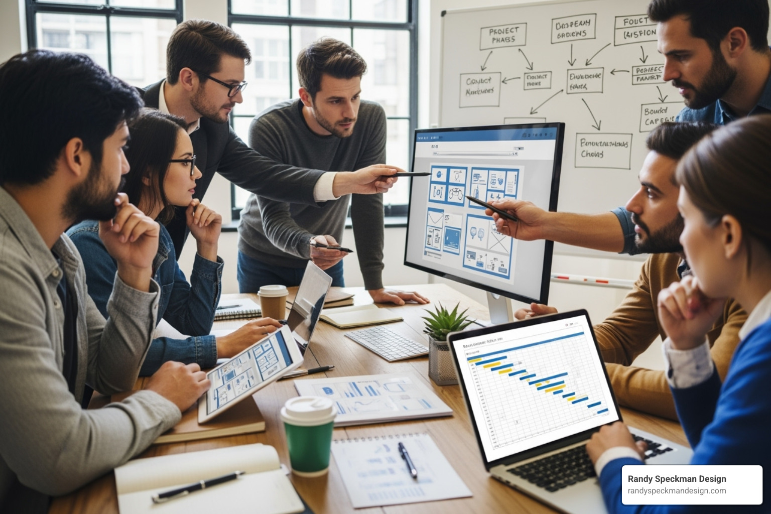 Website Redesign Project Management: The 6-Phase Success Plan