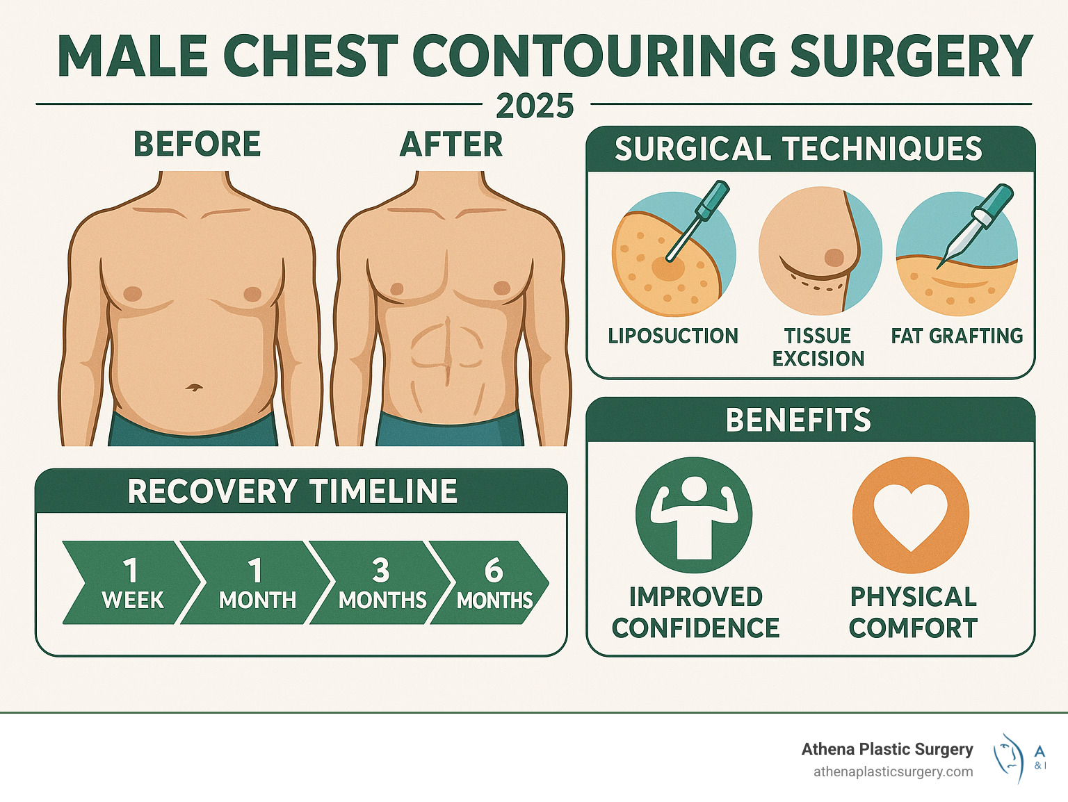 Male Chest Contouring Surgery: Ultimate Confidence 2025