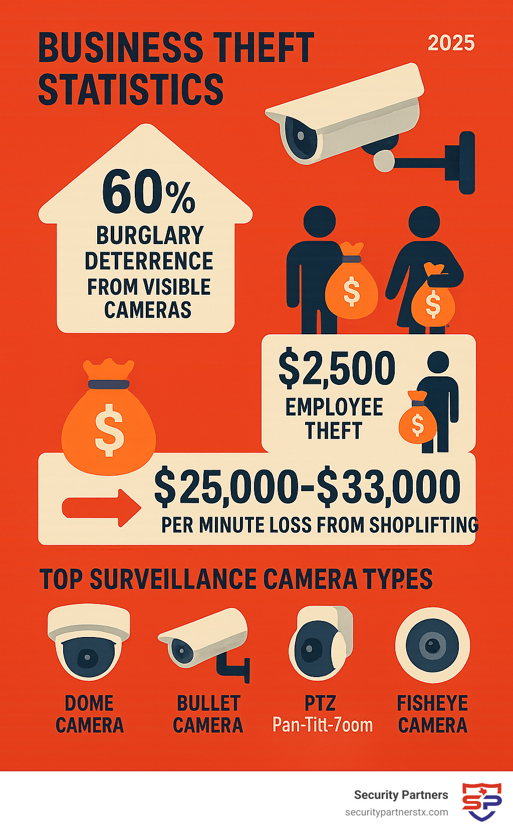 Surveillance cameras for businesses: Secure 2025