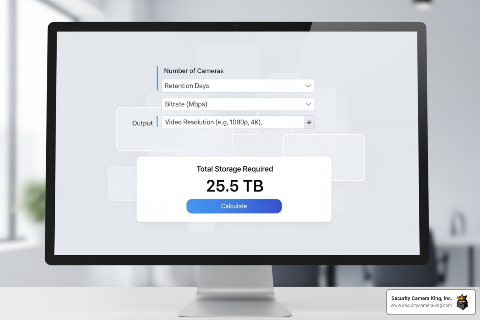 How much cloud storage do I need for security cameras!