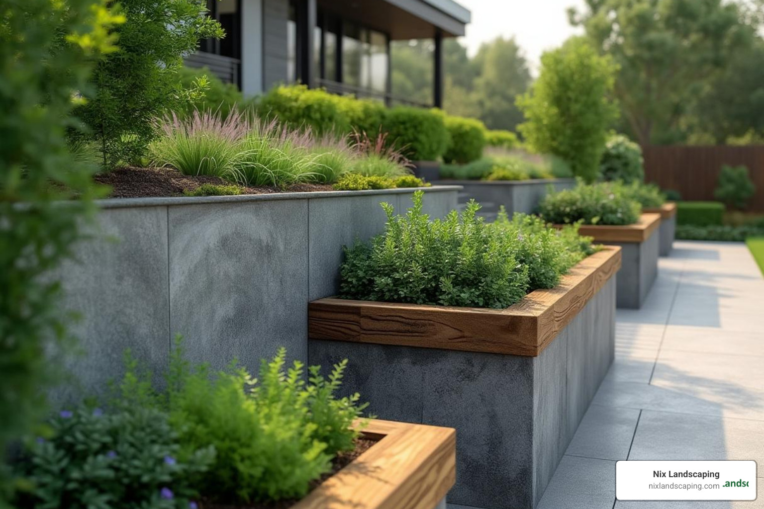 Retaining wall with planters? 8 Inspiring Ideas