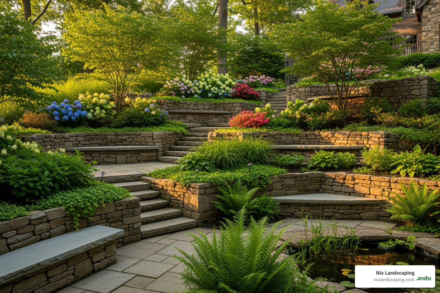 Retaining wall with seating area? 4 Amazing Ideas
