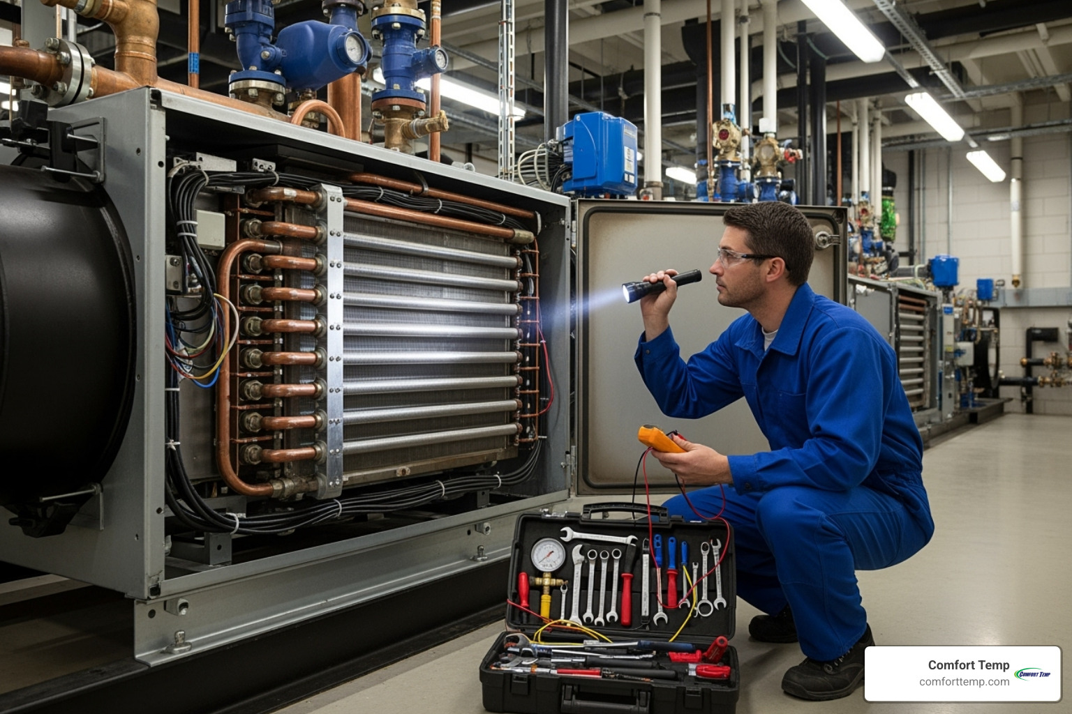 Chiller Maintenance: 5 Essential Steps